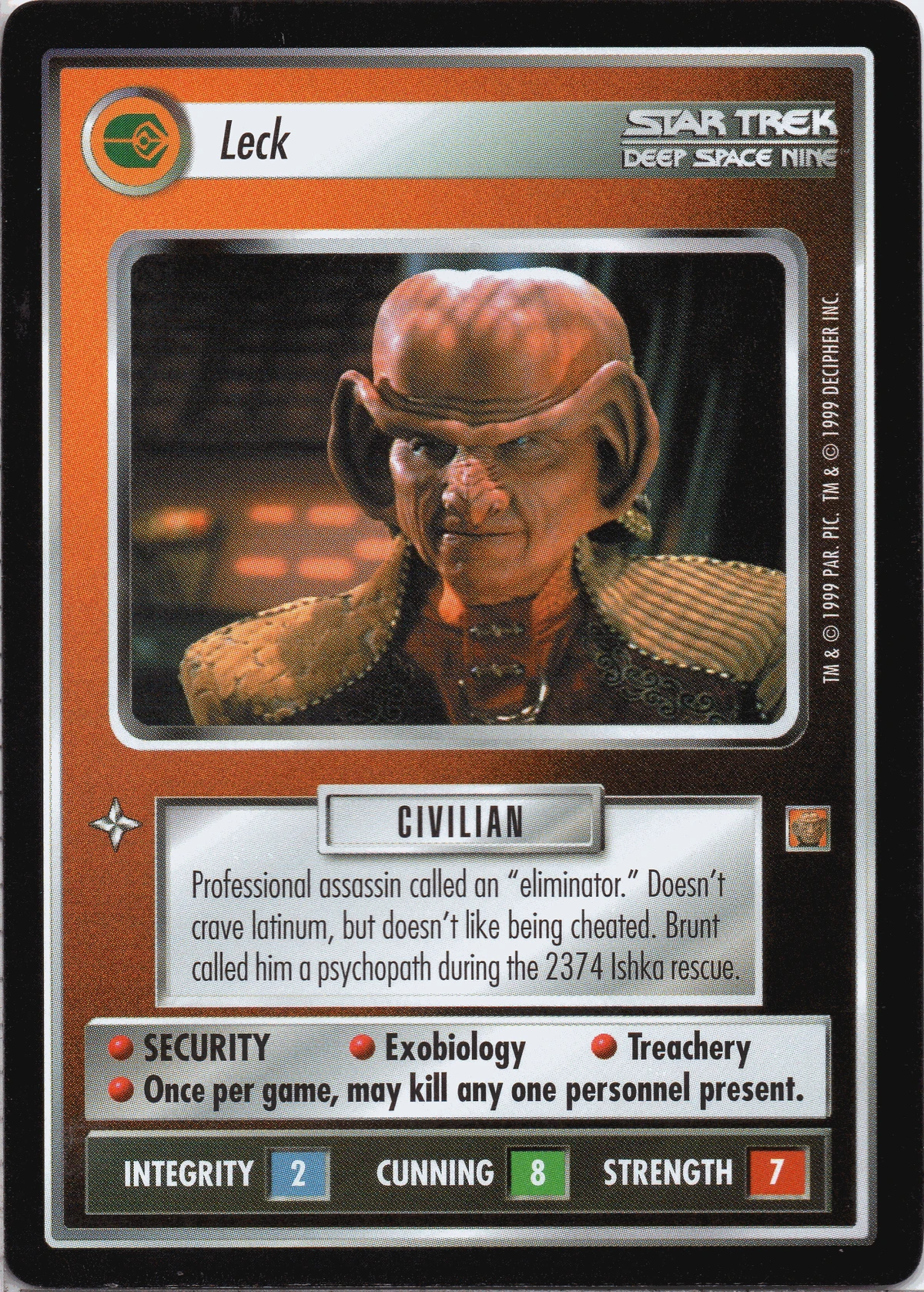 Leck (RoA) | CardGuide Wiki | Fandom