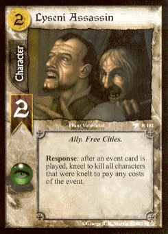Lyseni Assassin (AFoD) | CardGuide Wiki | Fandom