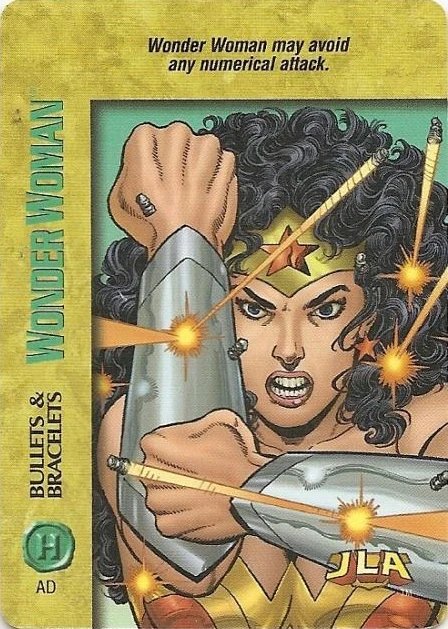 Wonder Woman - Bullets & Bracelets (JLAOP) | CardGuide Wiki | Fandom