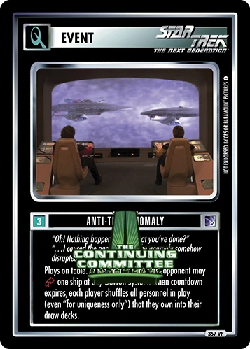 Anti-Time Anomaly (VP TCC) | CardGuide Wiki | Fandom