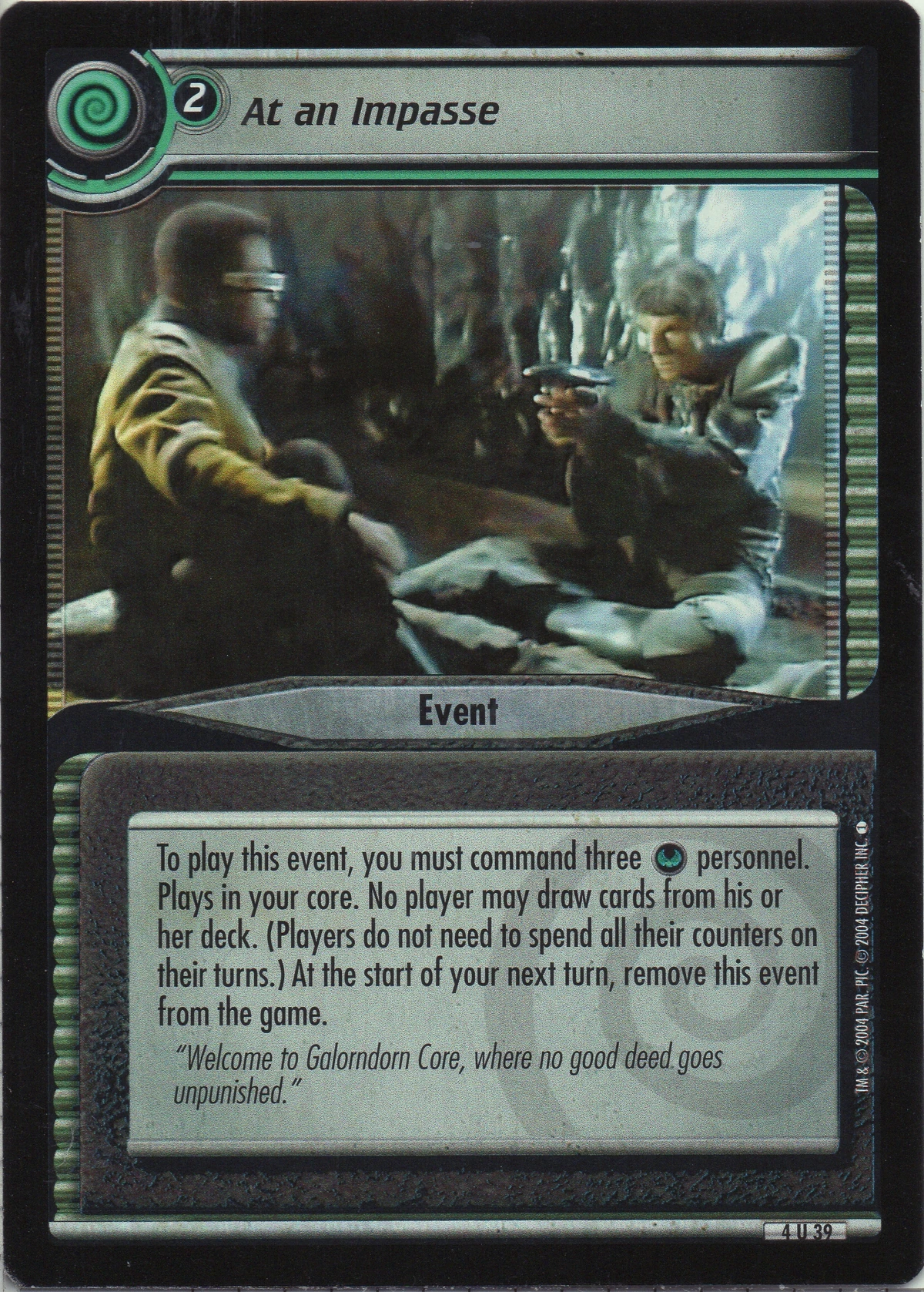At an Impasse (NE) | CardGuide Wiki | Fandom