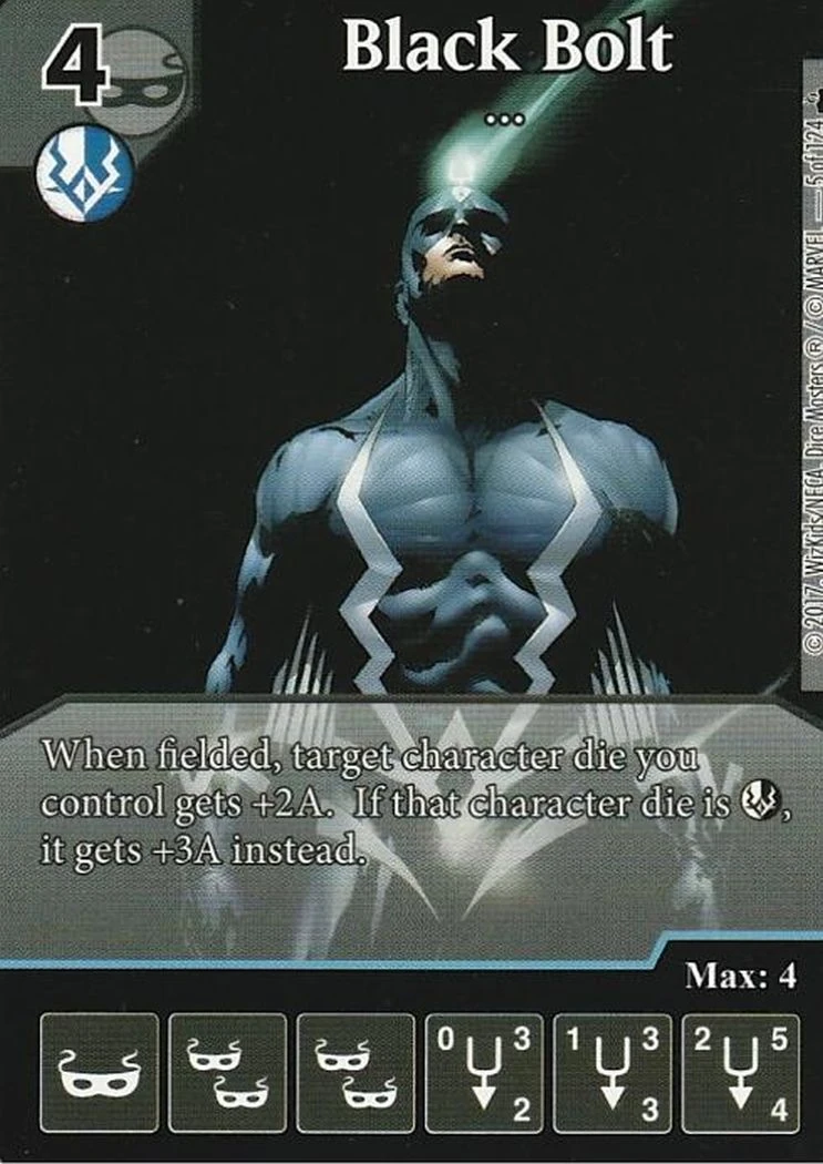Black Bolt - .... (P) | CardGuide Wiki | Fandom