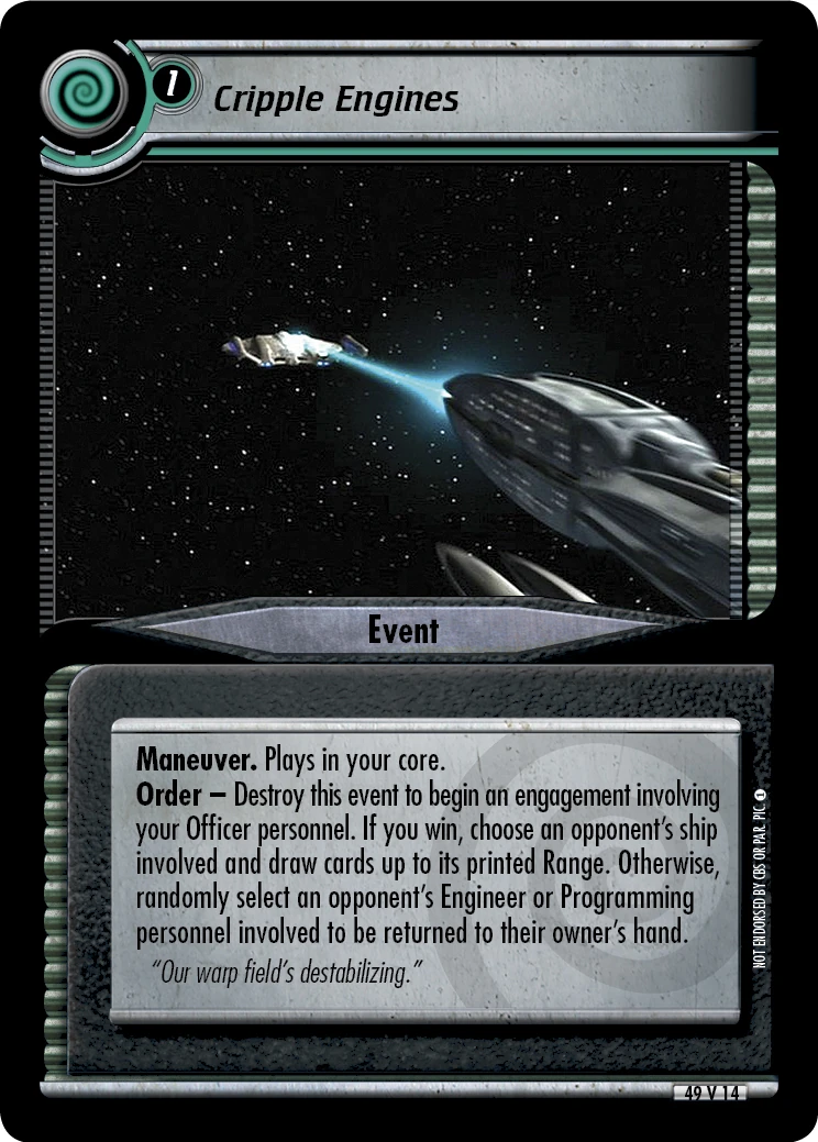 Cripple Engines (SoA) | CardGuide Wiki | Fandom
