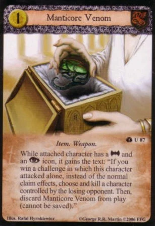 Manticore Venom (ITE) | CardGuide Wiki | Fandom