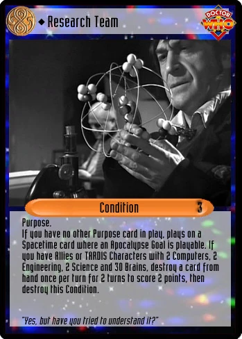 Research Team (BS) | CardGuide Wiki | Fandom