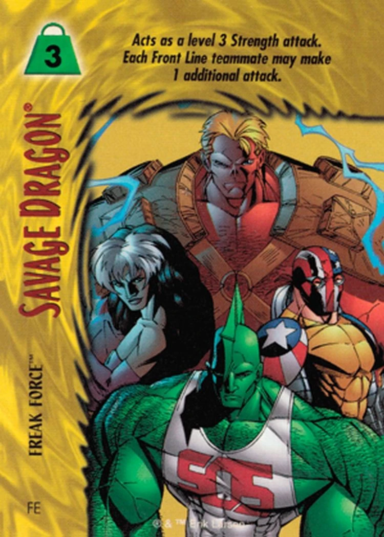 Savage Dragon - Freak Force (IMOP) | CardGuide Wiki | Fandom