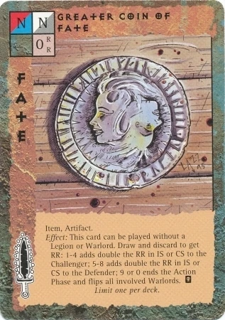 Greater Coin of Fate (P&P) | CardGuide Wiki | Fandom