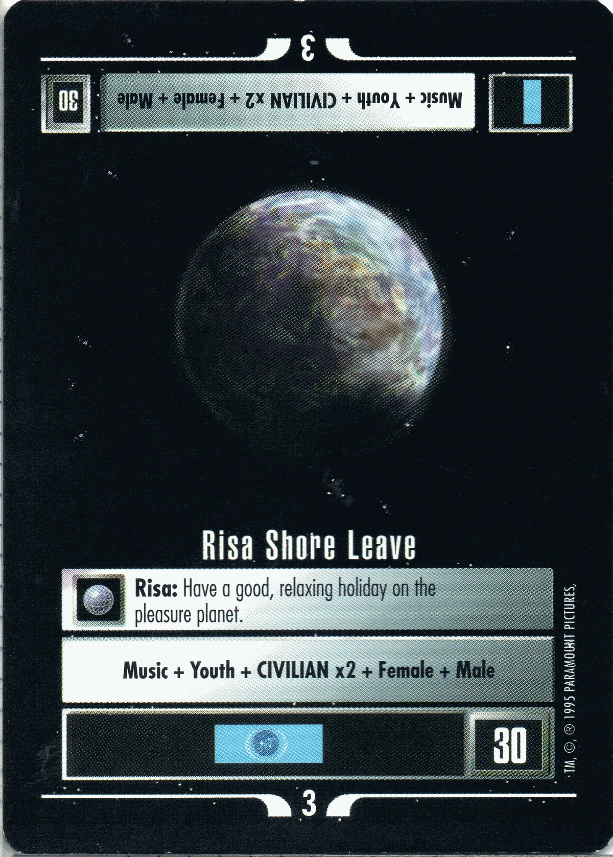 Risa Shore Leave (AU) | CardGuide Wiki | Fandom
