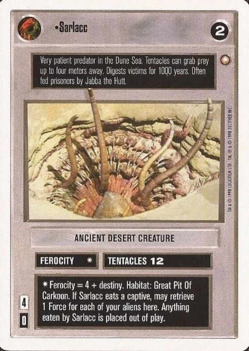 Sarlacc (2A) | CardGuide Wiki | Fandom