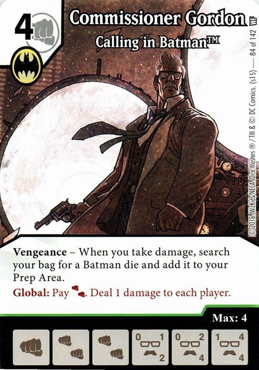 Commissioner Gordon Calling In Batman Wfdm Cardguide Wiki Fandom