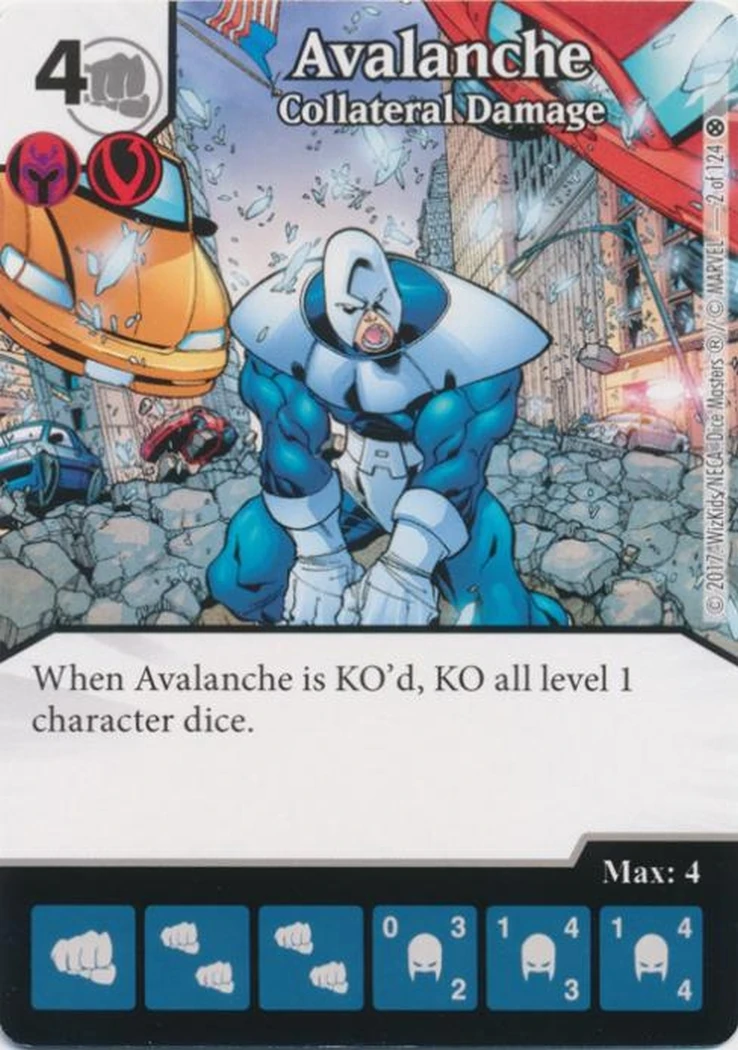 Avalanche - Collateral Damage (XMFC) | CardGuide Wiki | Fandom