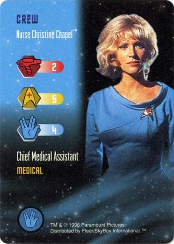 Nurse Christine Chapel (ST) | CardGuide Wiki | Fandom