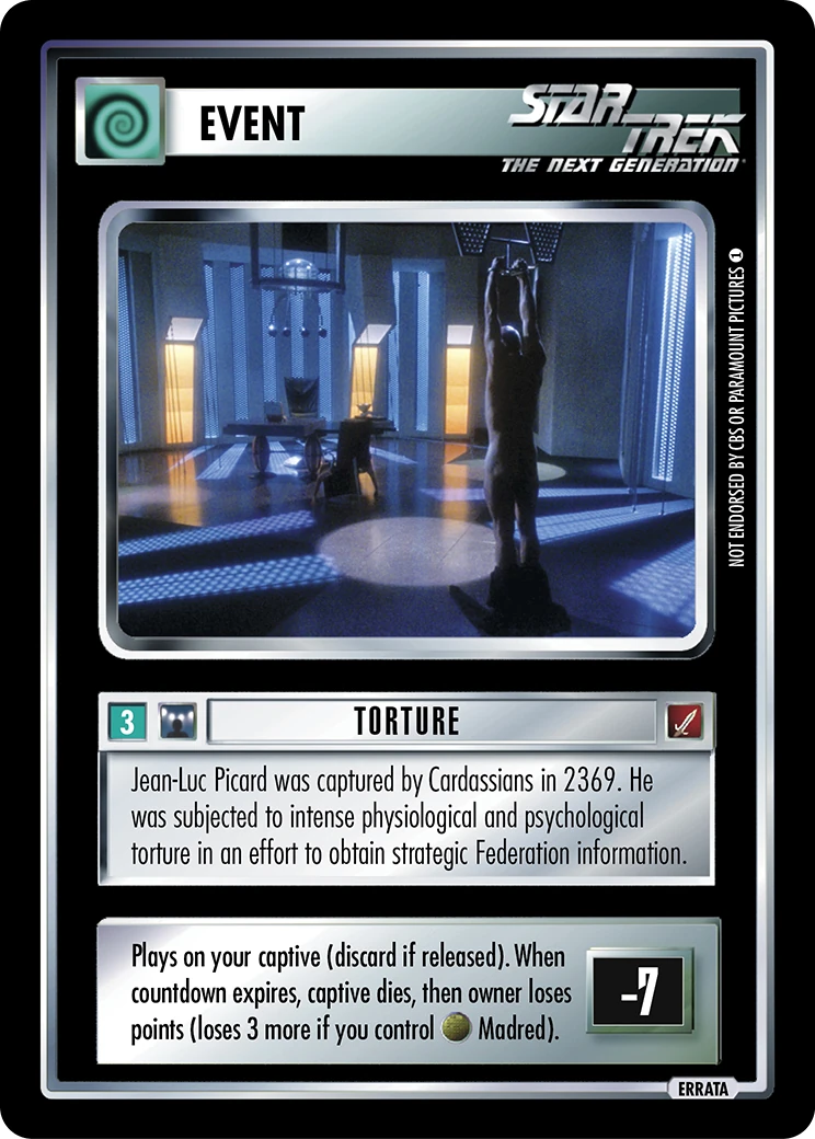 Torture (Errata) (BoG) | CardGuide Wiki | Fandom