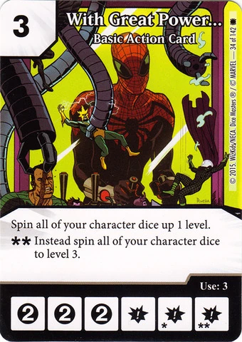 With Great Power... - Basic Action Card (TASM) | CardGuide Wiki | Fandom