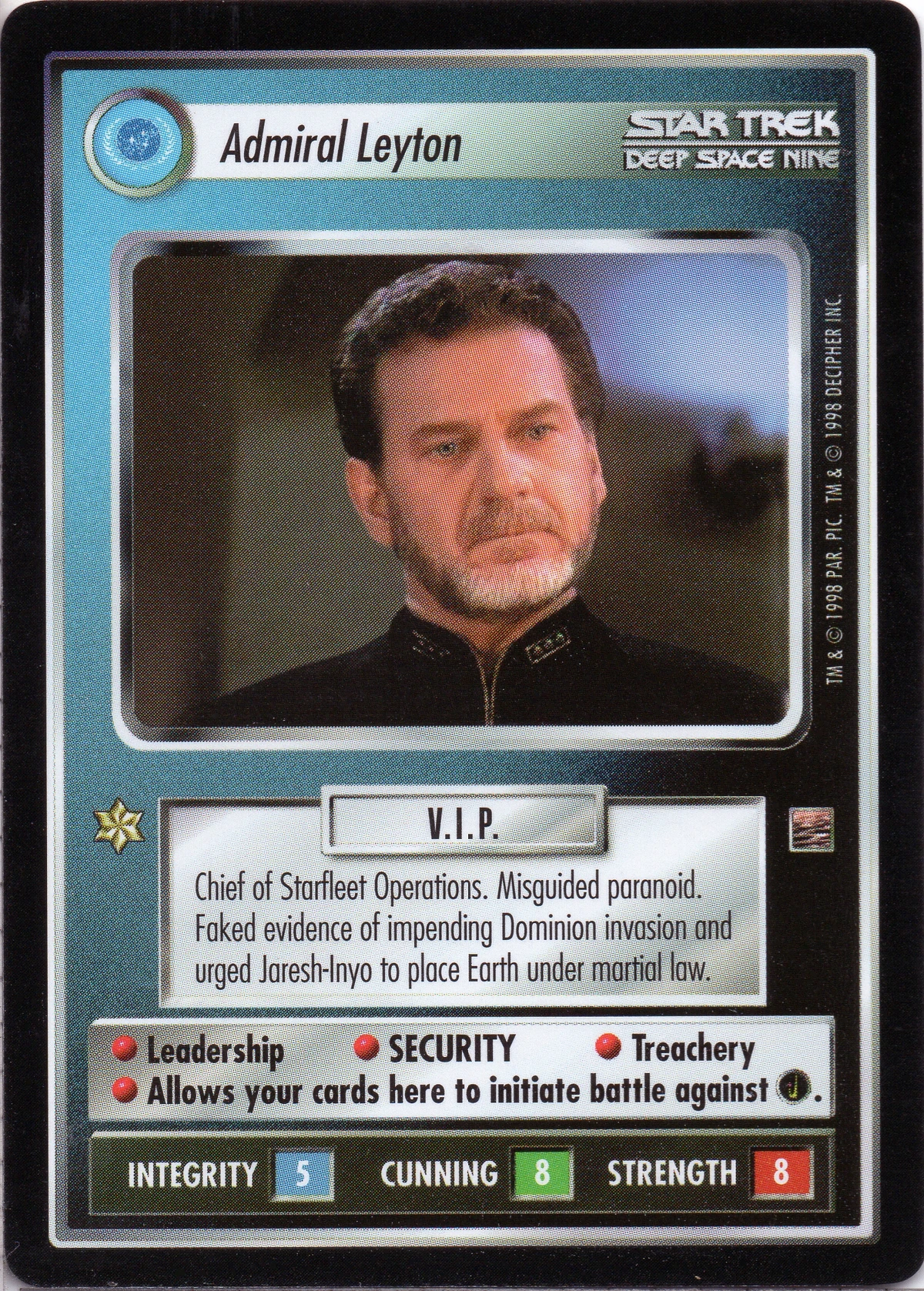 Admiral Leyton (TD) | CardGuide Wiki | Fandom