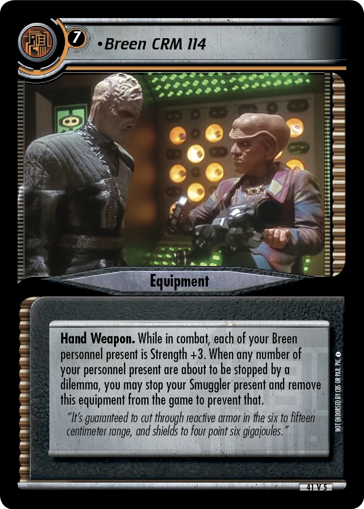 Breen CRM 114 (Nth) | CardGuide Wiki | Fandom