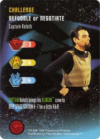 Captain Koloth | CardGuide Wiki | Fandom