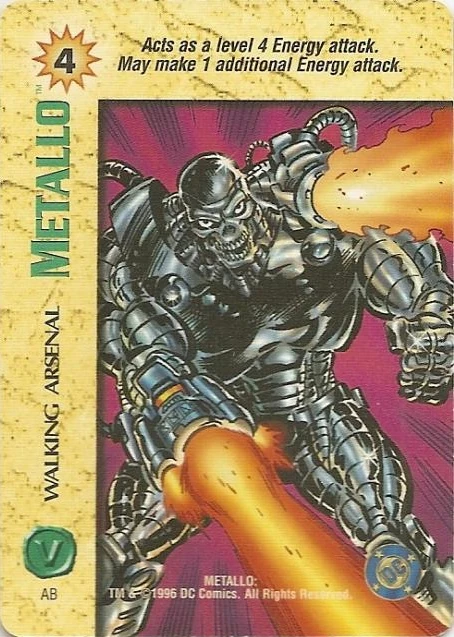 Metallo - Walking Arsenal (DCOP) | CardGuide Wiki | Fandom