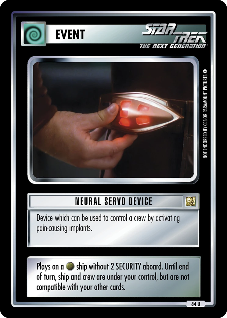 Neural Servo Device (PR) | CardGuide Wiki | Fandom