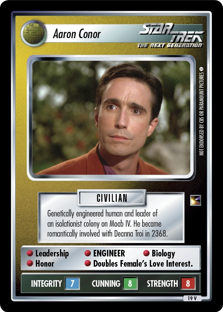 Aaron Conor (CoA) | CardGuide Wiki | Fandom