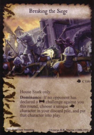 Breaking the Siege (AHoT) | CardGuide Wiki | Fandom