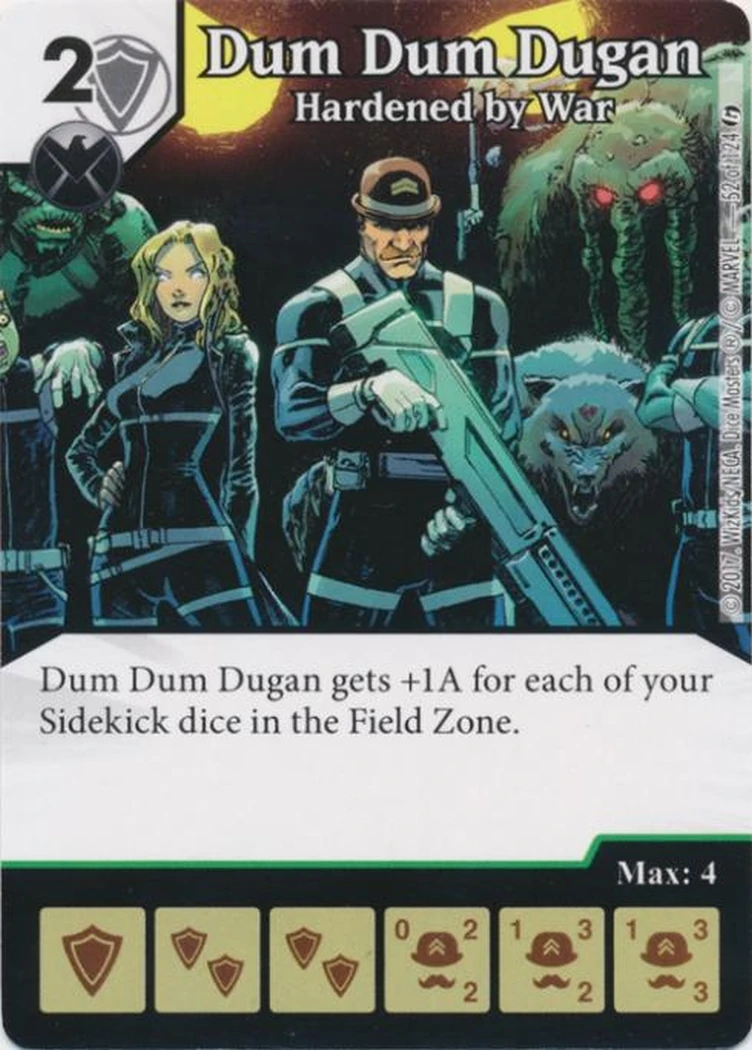 Dum Dum Dugan - Hardened by War (GotG) | CardGuide Wiki | Fandom