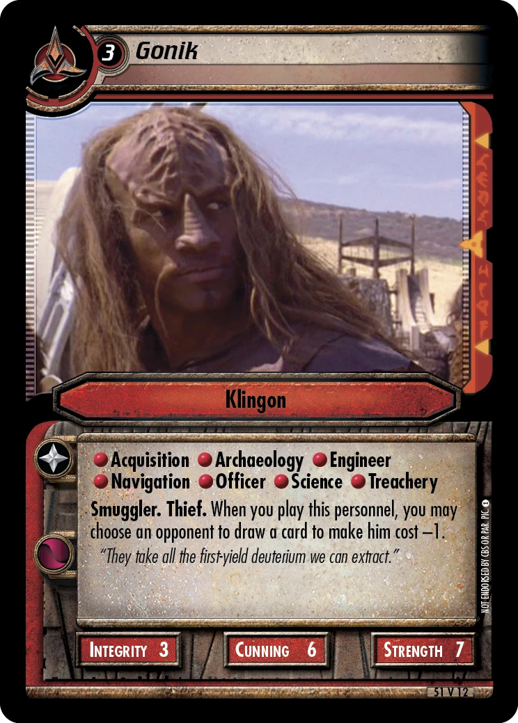 Gonik (AOY) | CardGuide Wiki | Fandom