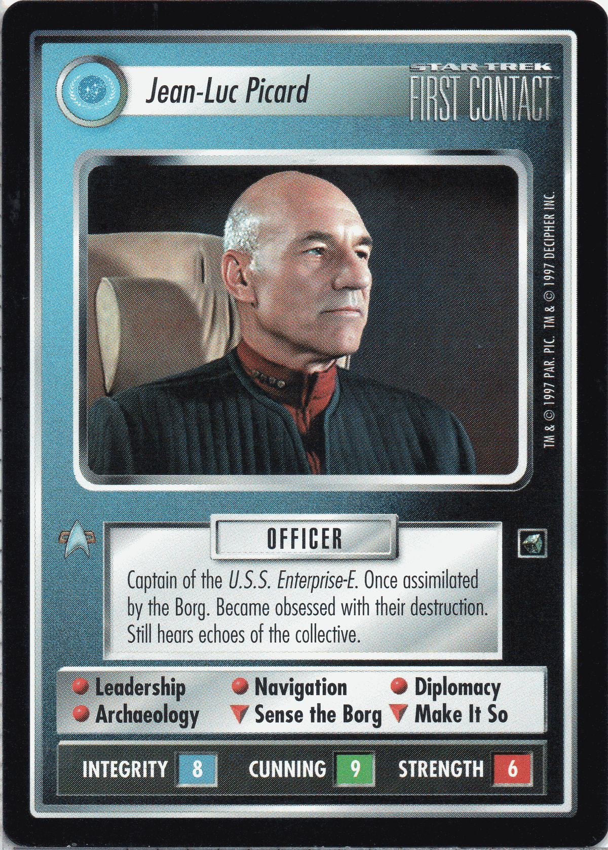 Jean Luc Picard Fc Cardguide Wiki Fandom