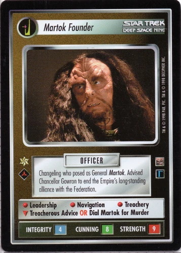 Martok Founder (TD) | CardGuide Wiki | Fandom