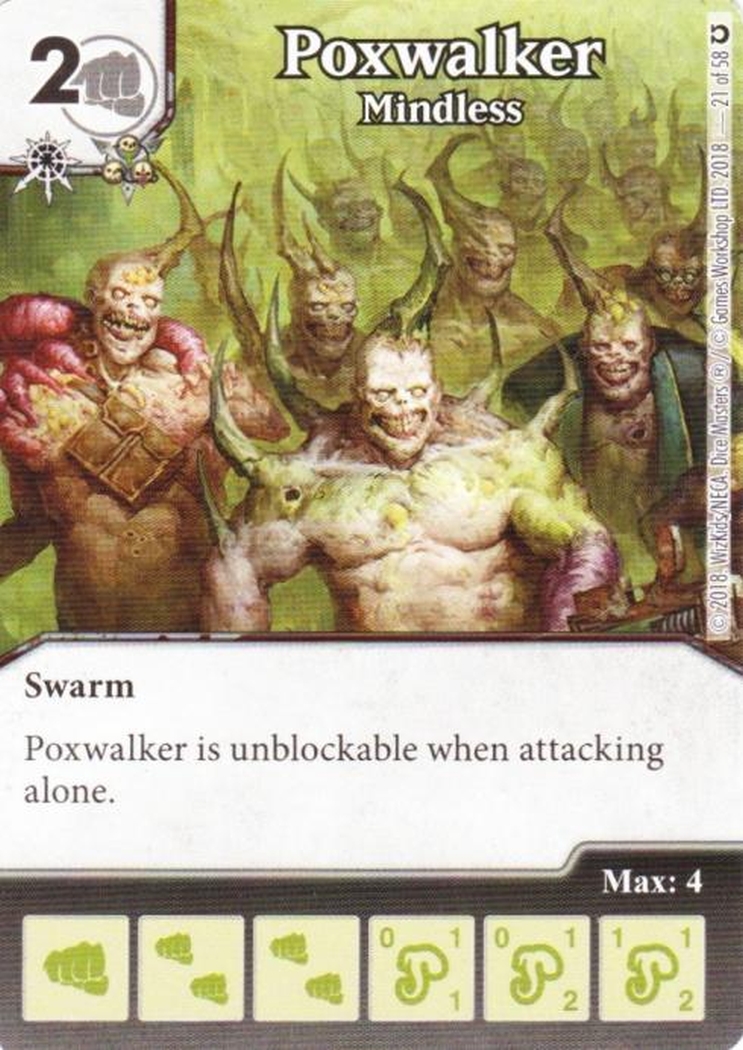 Poxwalker Mindless Bfucb Cardguide Wiki Fandom