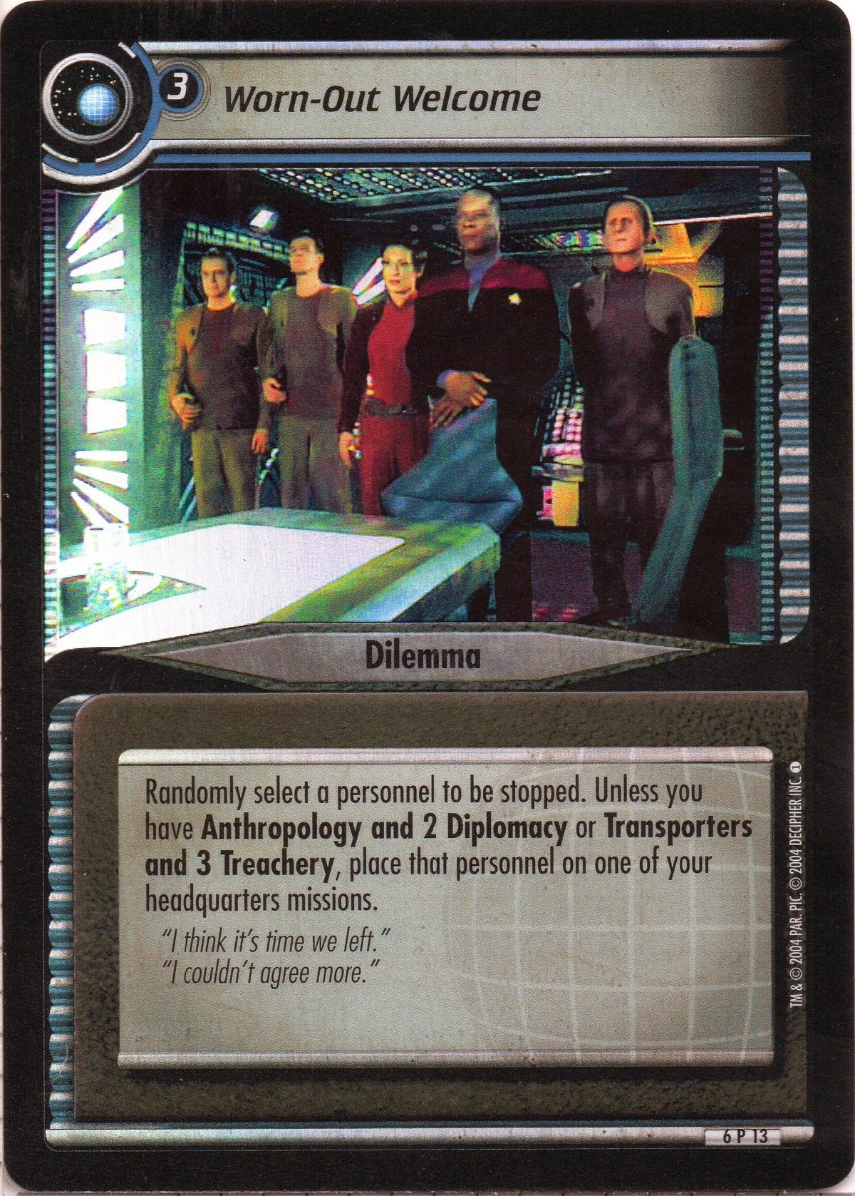 Worn-Out Welcome (RF2) | CardGuide Wiki | Fandom