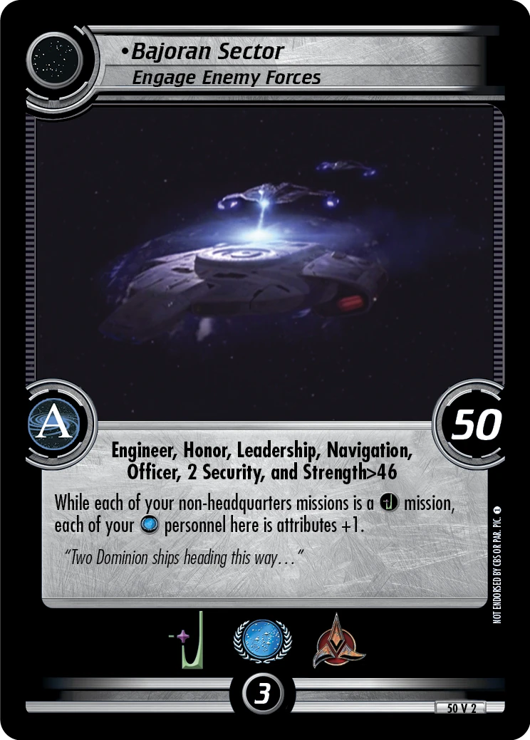 Bajoran Sector | CardGuide Wiki | Fandom