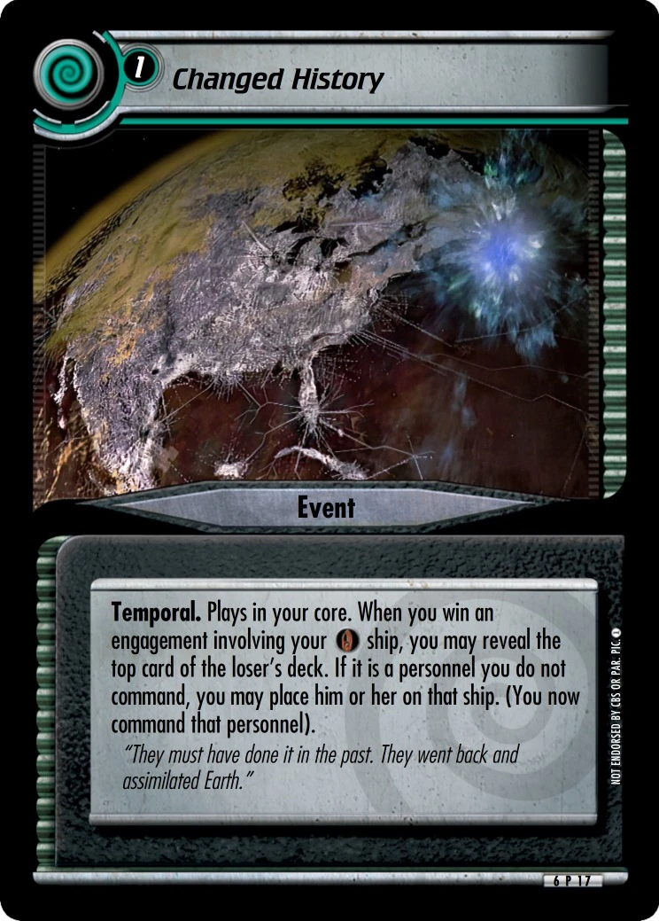 Changed History (Errata) (RF2) | CardGuide Wiki | Fandom