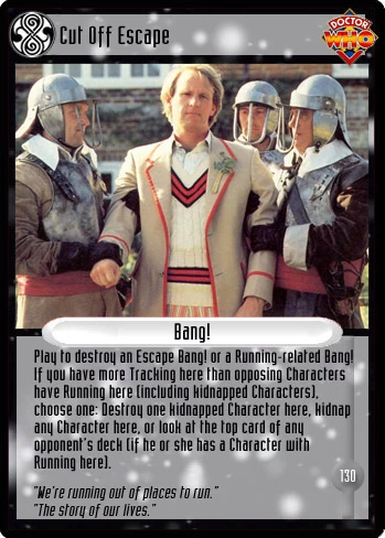 Cut Off Escape (TL) | CardGuide Wiki | Fandom