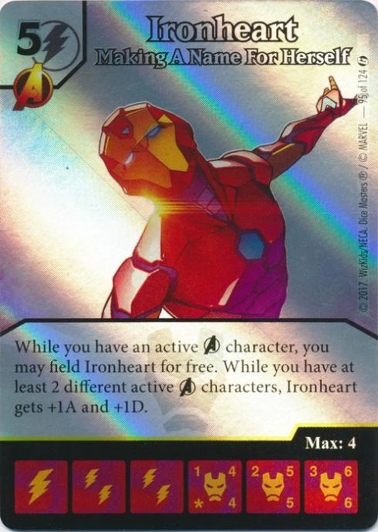 Ironheart - Making A Name For Herself (GotG) (foil) | CardGuide Wiki ...