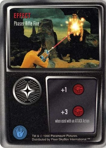Phaser Rifle Fire (ST) | CardGuide Wiki | Fandom