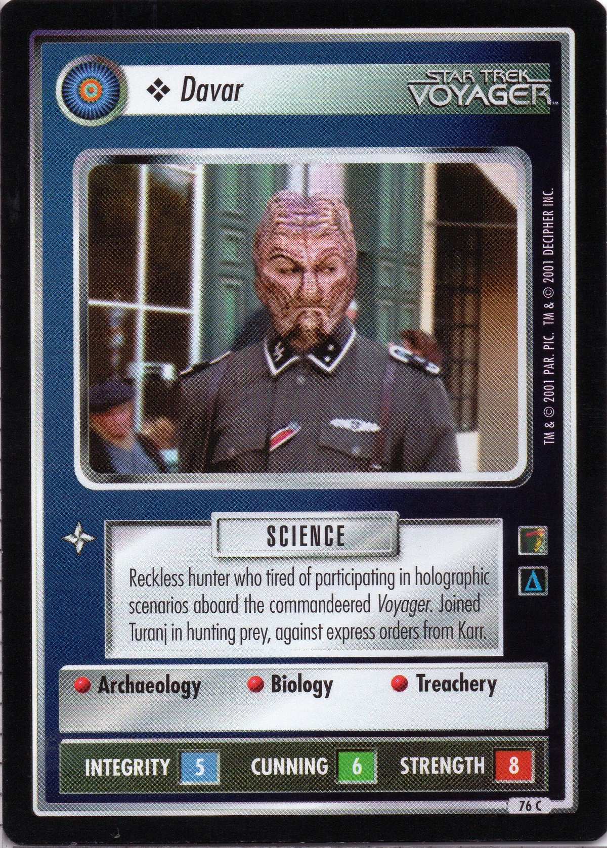 Davar (TB) | CardGuide Wiki | Fandom