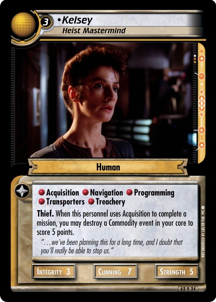 Kelsey - Heist Mastermind (CM) | CardGuide Wiki | Fandom