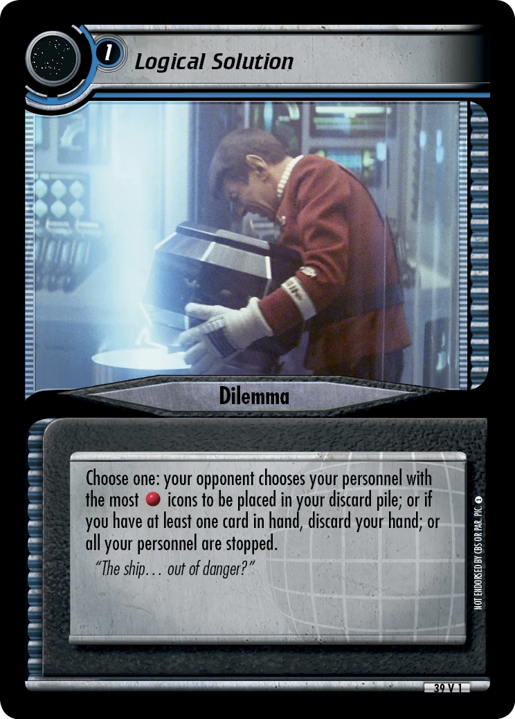 Logical Solution (ST50) | CardGuide Wiki | Fandom