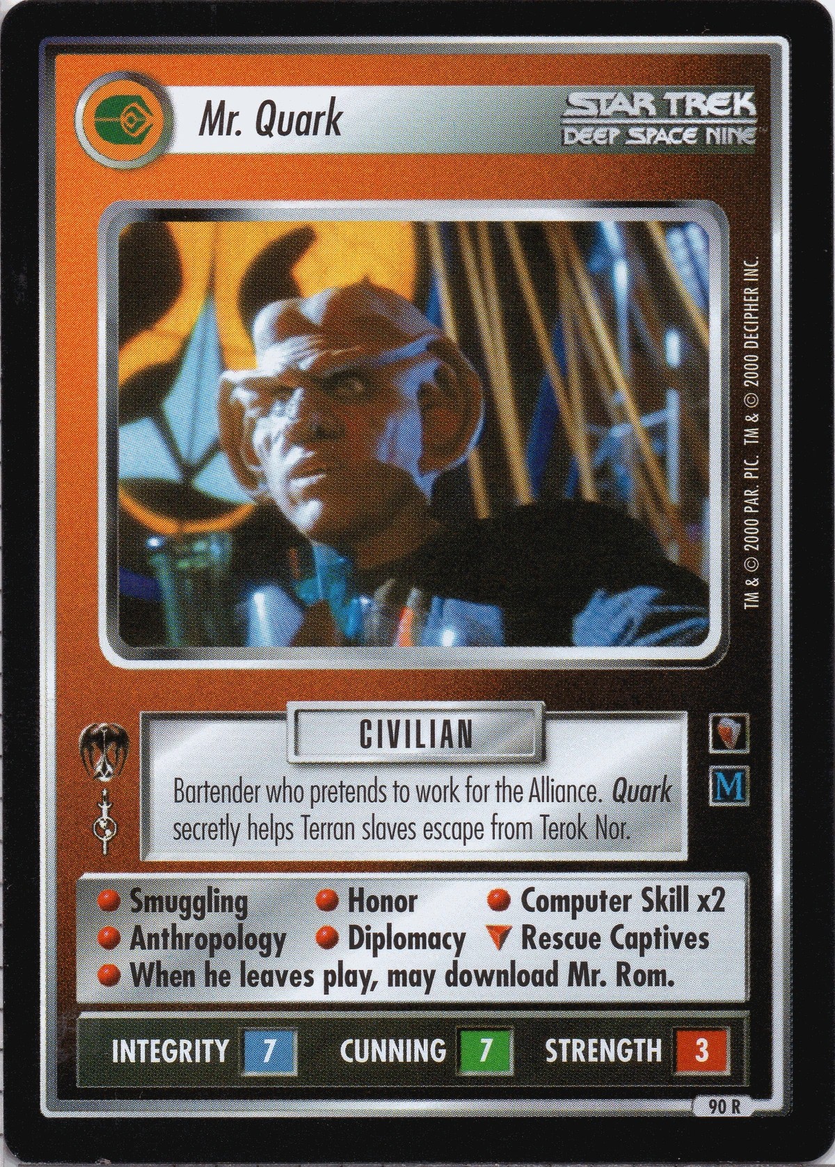 Mr. Quark (MM) | CardGuide Wiki | Fandom