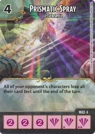 Prismatic Spray - Lesser Spell (BFF) (LE) | CardGuide Wiki | Fandom