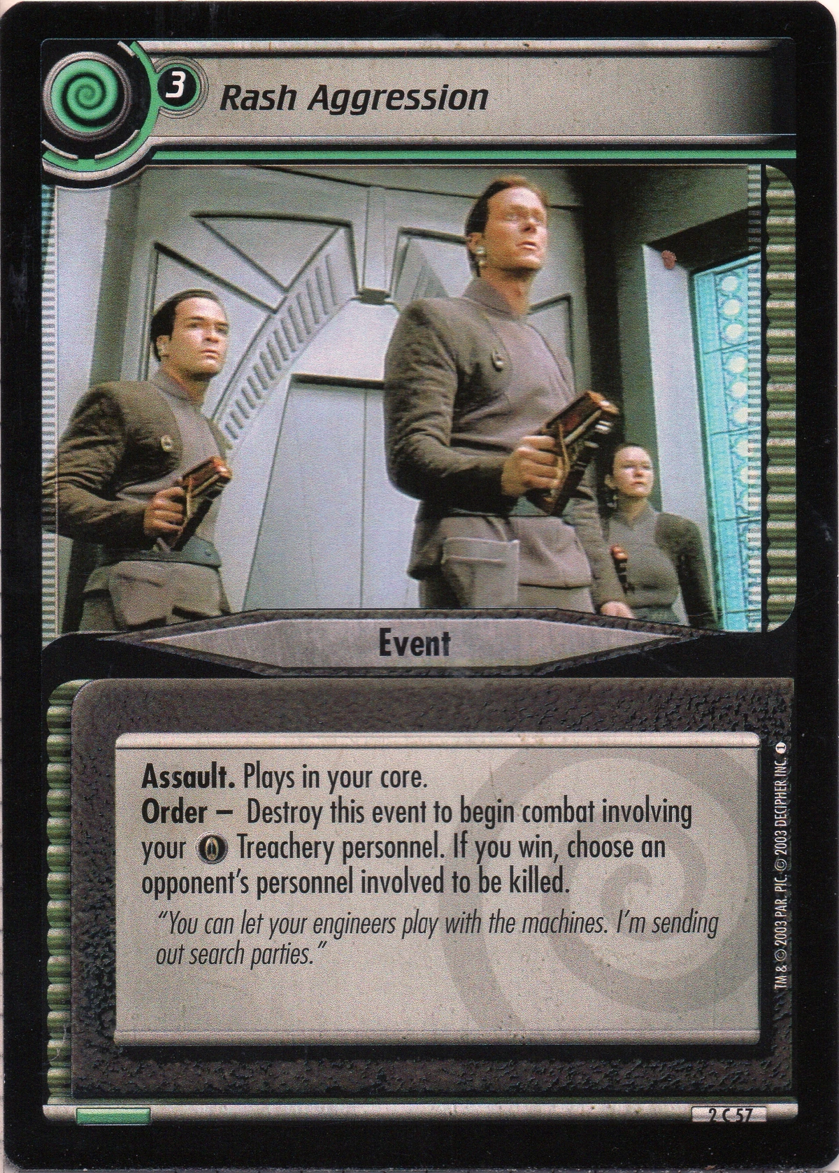 Rash Aggression (ENE) | CardGuide Wiki | Fandom