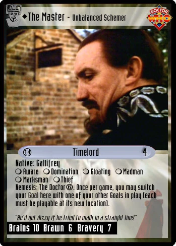The Master (14) - Unbalanced Schemer (LoT) | CardGuide Wiki | Fandom