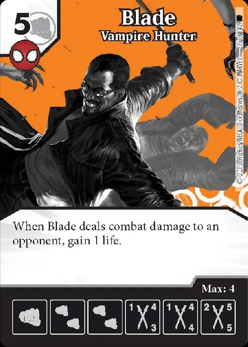 Blade - Vampire Hunter (TASM) | CardGuide Wiki | Fandom