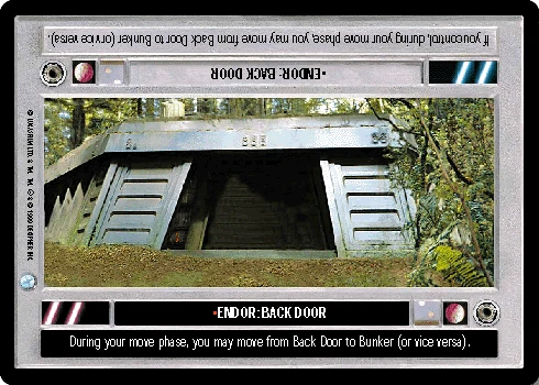 Endor: Back Door (ED) (dark) | CardGuide Wiki | Fandom