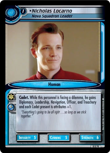 Nicholas Locarno - Nova Squadron Leader (TBG) | CardGuide Wiki | Fandom