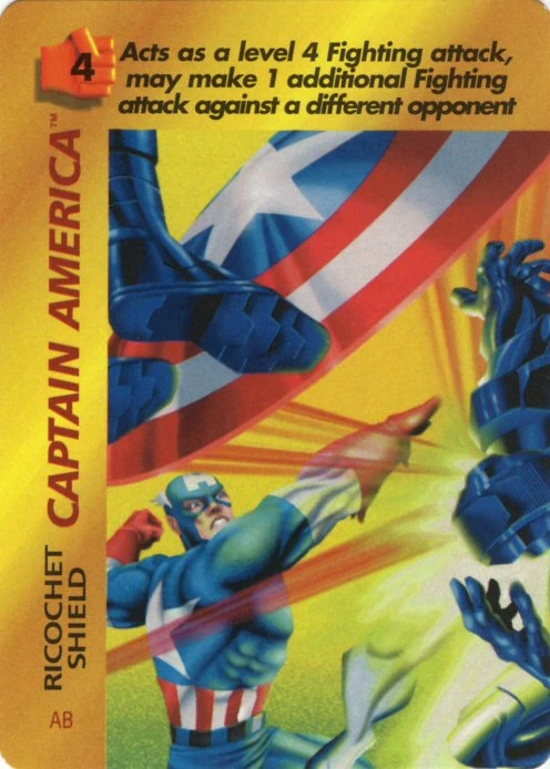 Captain America - Ricochet Shield (MVOP) | CardGuide Wiki | Fandom