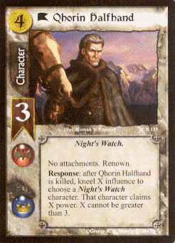 Qhorin Halfhand (VE) | CardGuide Wiki | Fandom