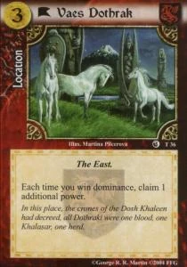 Vaes Dothrak (I&FPS) | CardGuide Wiki | Fandom