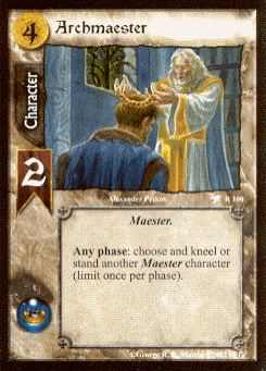 Archmaester (AFoD) | CardGuide Wiki | Fandom